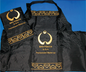 Uniform, Black Apron with Biotouch Logo