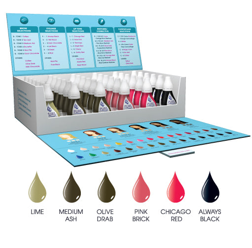 Pure Restorer/Color Correction Kit, 6 set of 6 Different Colors – Biotouch