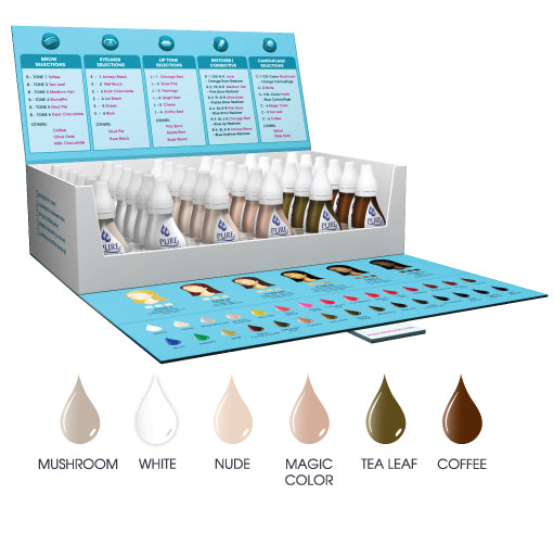Pure Camouflage Kit, 6 Set of 6 different Colors. – Biotouch